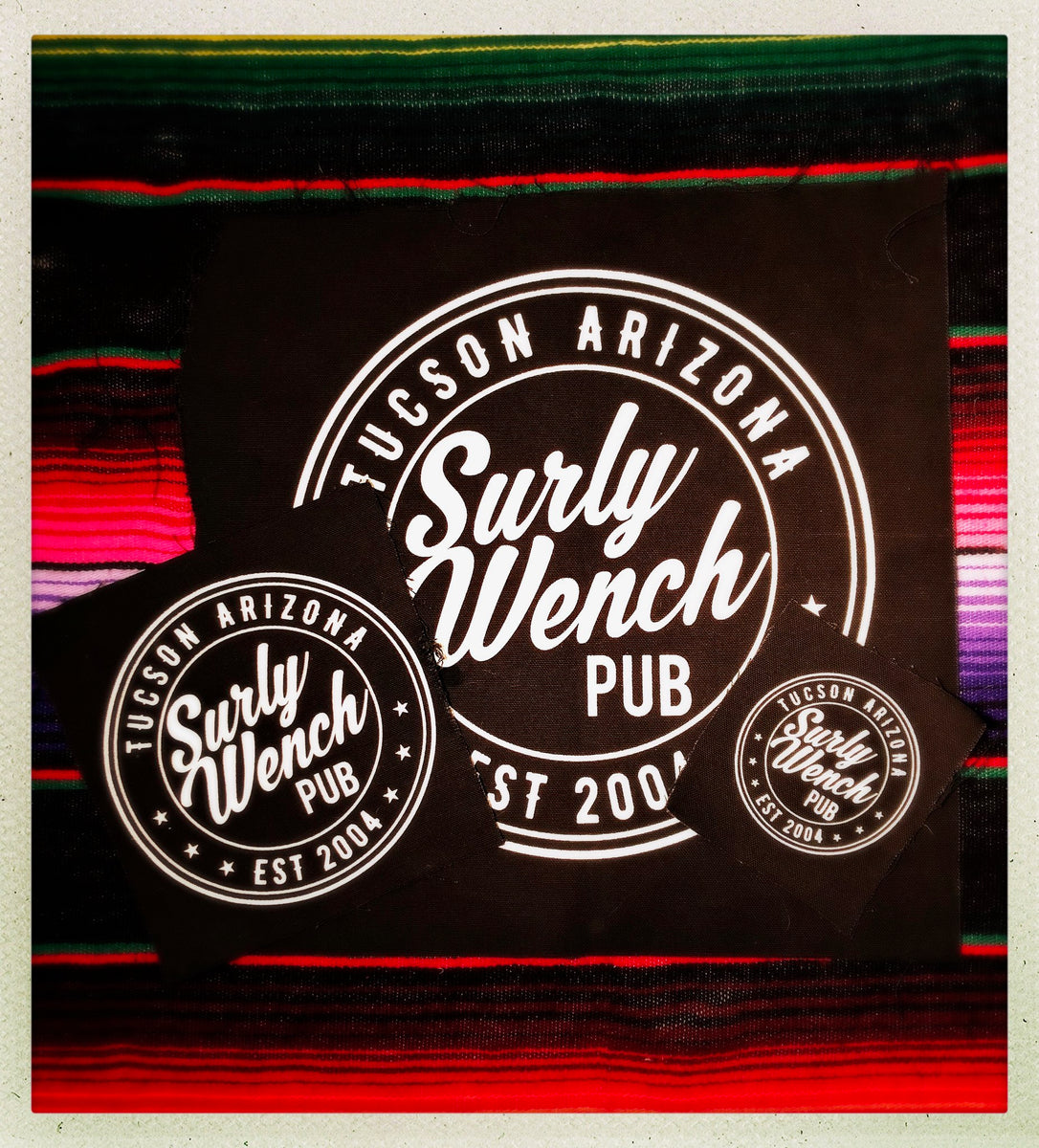 Sew on Surly Wench Patches (3 sizes) – Surly Wench Merch